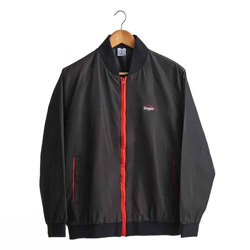 Singtel Nylon Bomber Jacket – Shevron